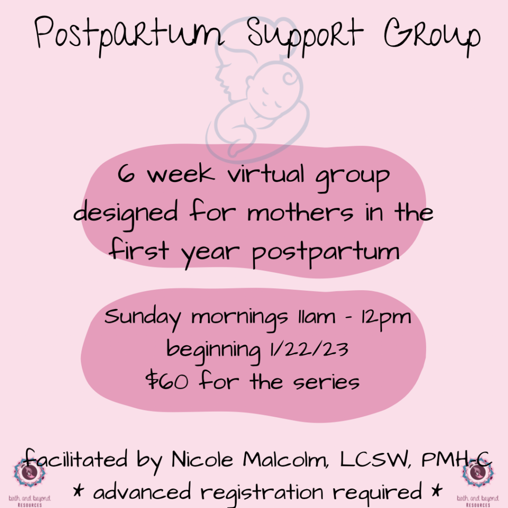 Maternal Mental Health Support – Birth and Beyond Resources